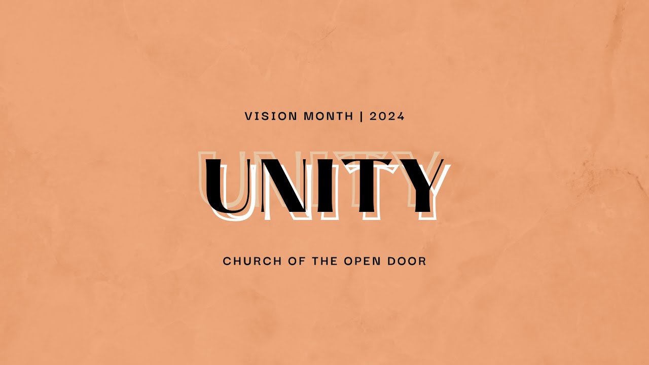 Unity | Dave Newkirk | Vision Month | Full Service 1/28/24 - YouTube