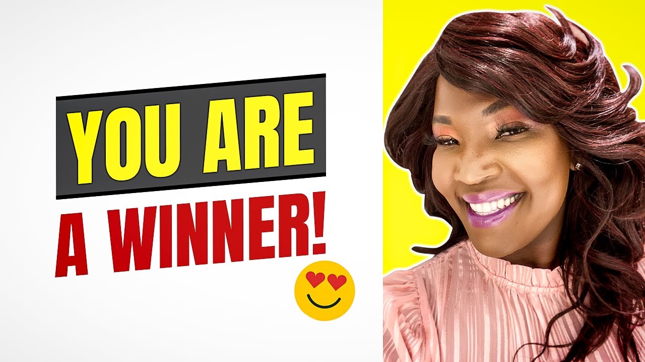 YOU ARE A WINNER!!!!!! WHOOOO HOOOOO!!!!! - YouTube