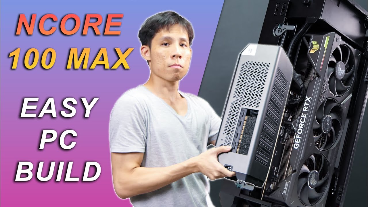 Almost a MASTERPIECE! Cooler Master NCore 100 Max Build - YouTube