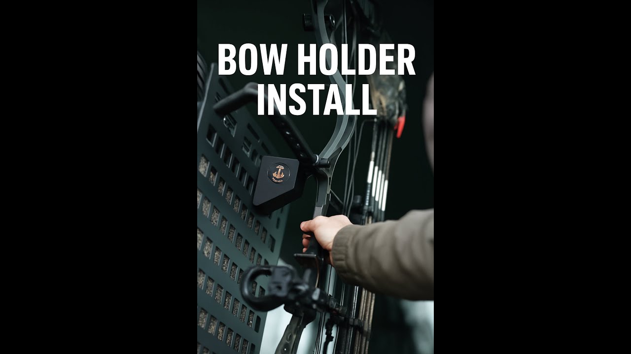 Gear Anchor Bow Holder Install | Complete MOLLE Panel Mount Guide - YouTube