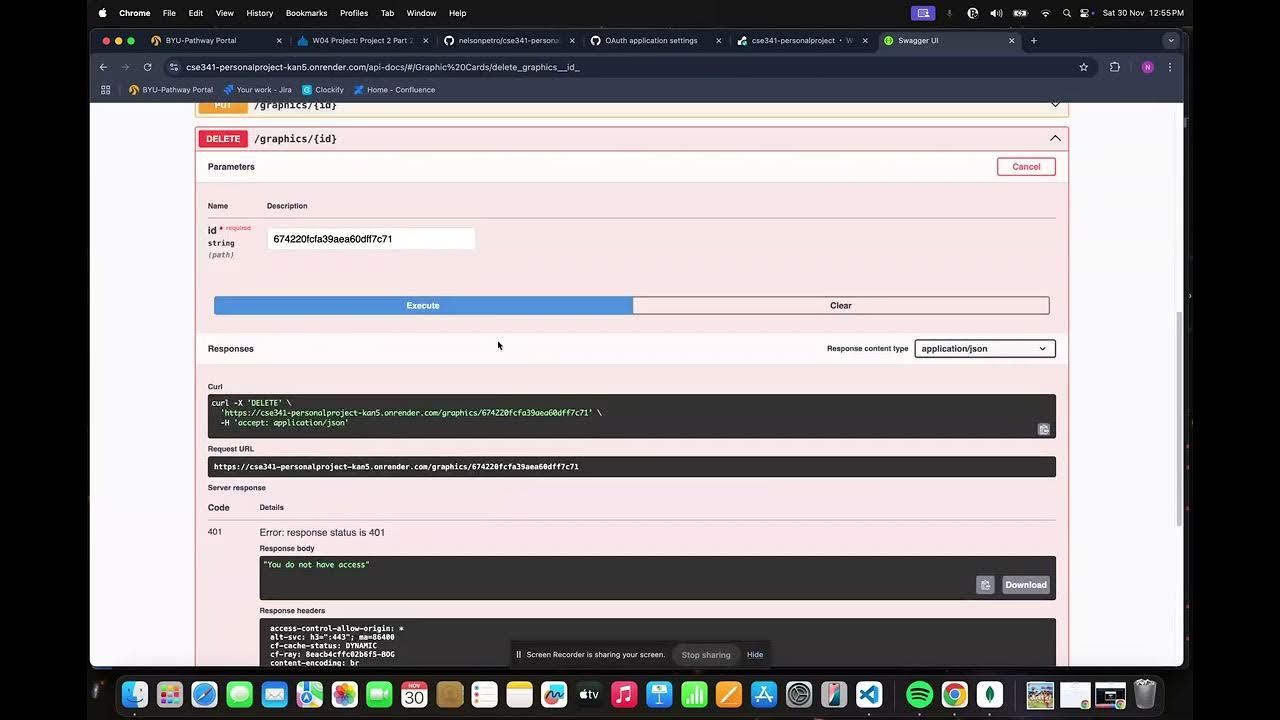 CSE341 - Personal Project - Part 1 - YouTube