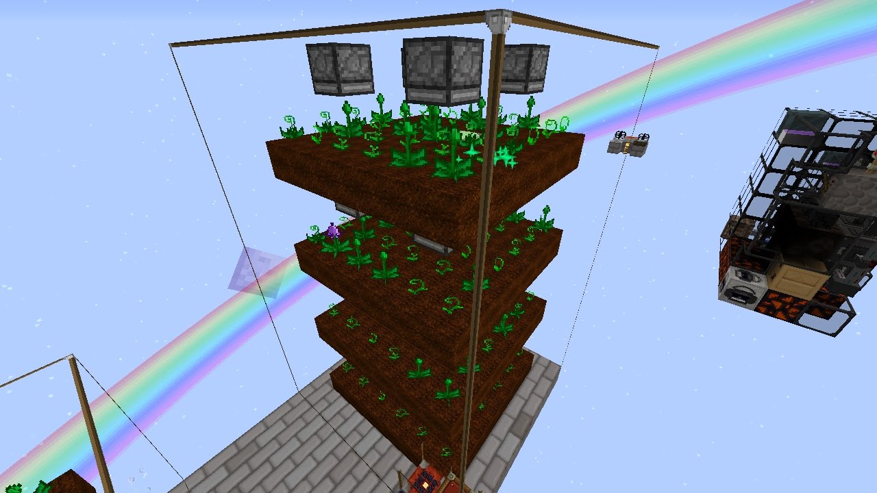 Sky Factory 3 - Crop Farm - YouTube