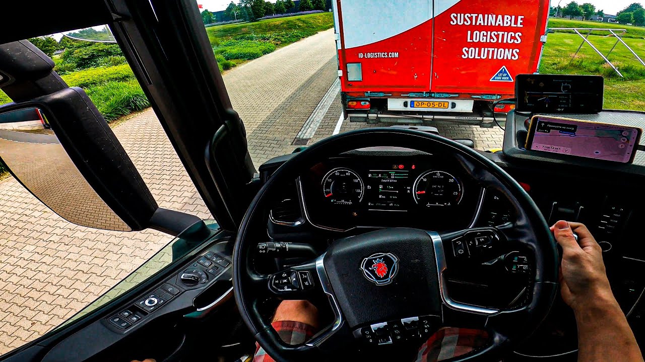 Driving the Scania Truck is the best pleasure in the life - YouTube