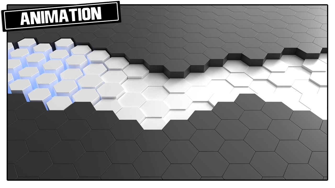 Hexagon Abstract Motion Background Skin Free Stock Animation Overlay Ccm Youtube