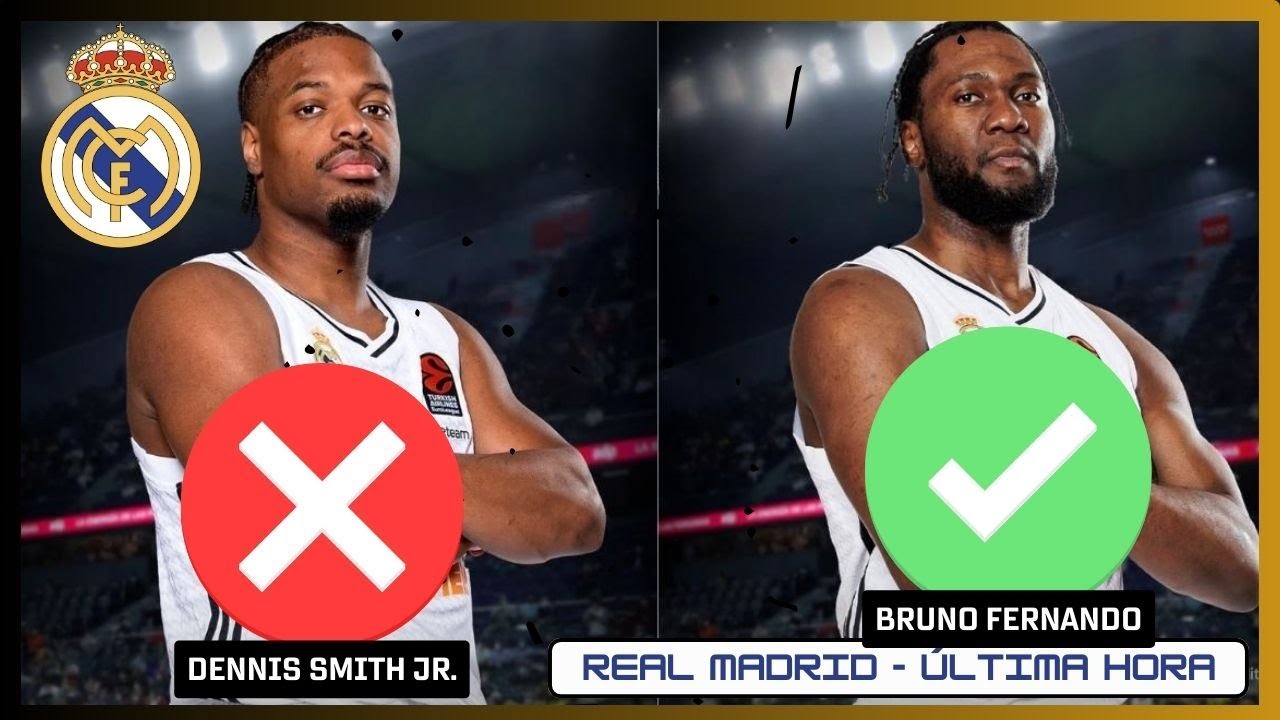 🔥 ¡Bruno Fernando y Dennis Smith Jr. listos para el Real Madrid! - YouTube