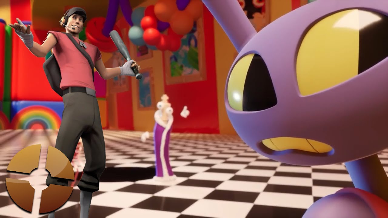 The Amazing Digital Circus but Jax's Voice is replaced with Scout - YouTube