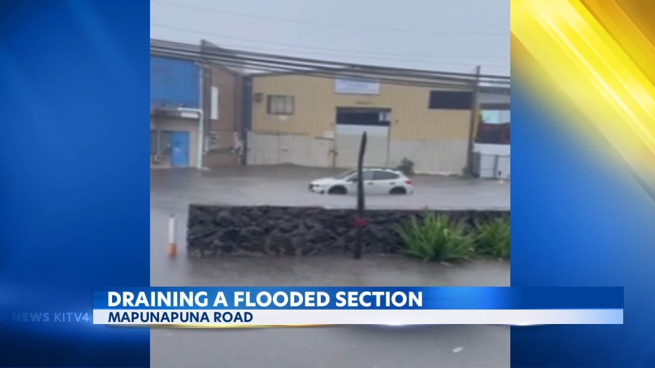 City looking into cause of constant flooding on section of Mapunapuna ...