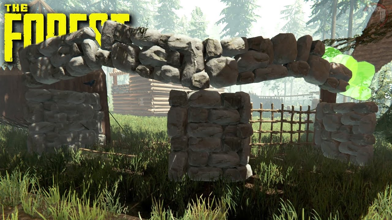 Arch Wall Traps | The Forest | EP26 - YouTube