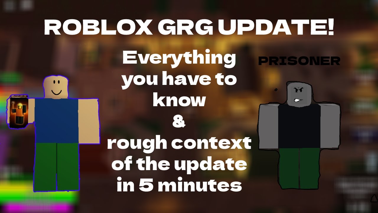GRG v3 UPDATE! Update Information (Jail Escape/ laws/ etc) | Roblox ...