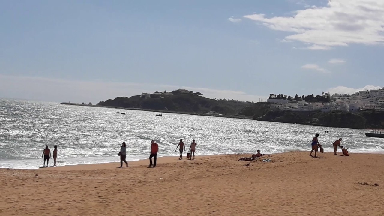Albufeira Beach Cam 29 May 2017 - YouTube