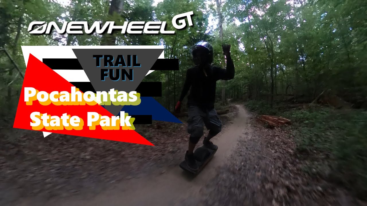 OneWheel GT & EUC | 4K Trail Fun | Bell Lap Pocahontas State Park - YouTube