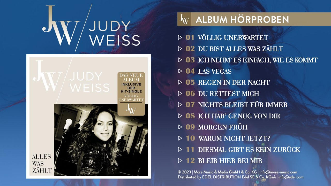 Judy Weiss - Album 2023 - 09. Morgen früh - YouTube