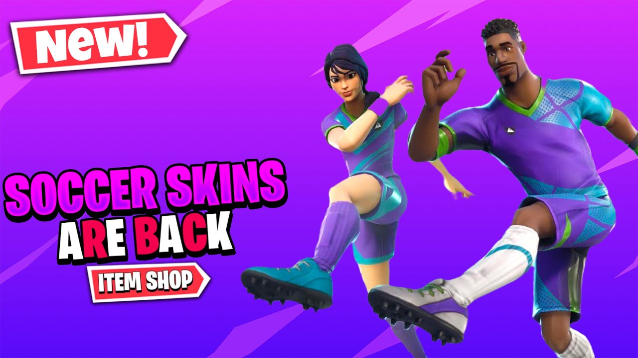 Fortnite Item Shop SOCCER SKINS ARE BACK IN THE ITEM SHOP - 21/08/22 ...