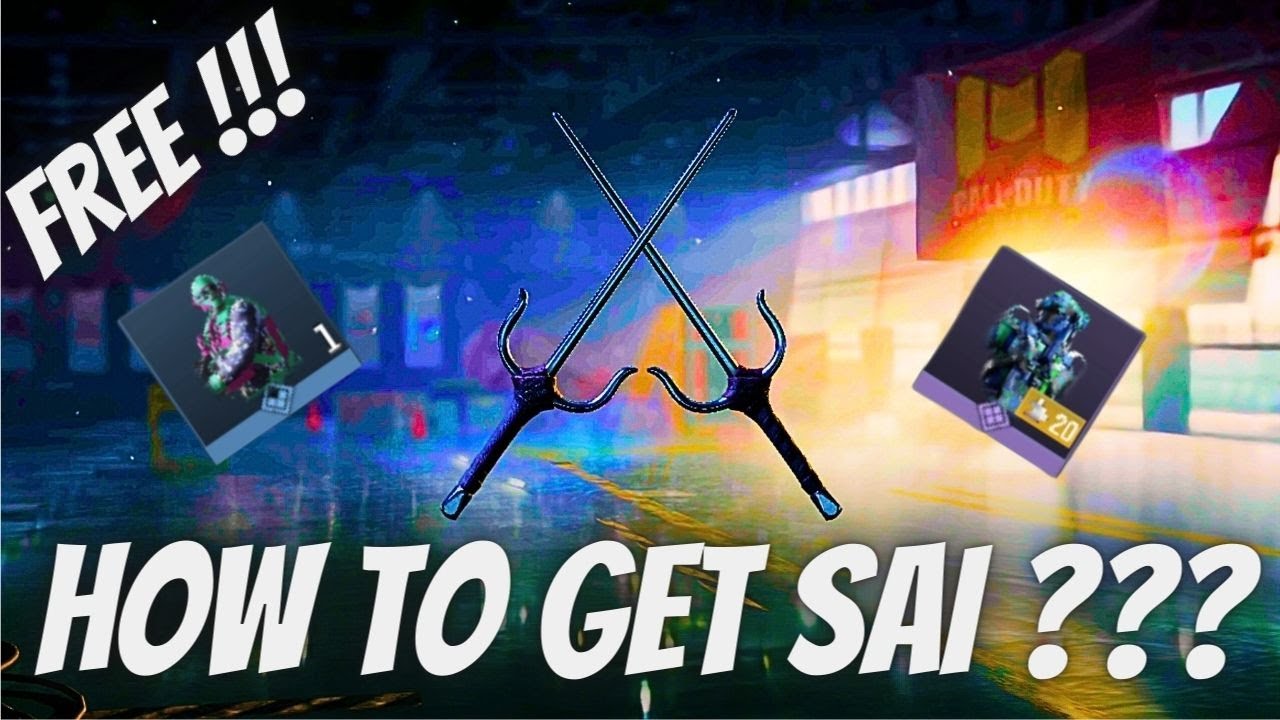 HOW TO UNLOCK ??? SAI in CODM - 🔥NEW MELEE WEAPON🔥 - YouTube