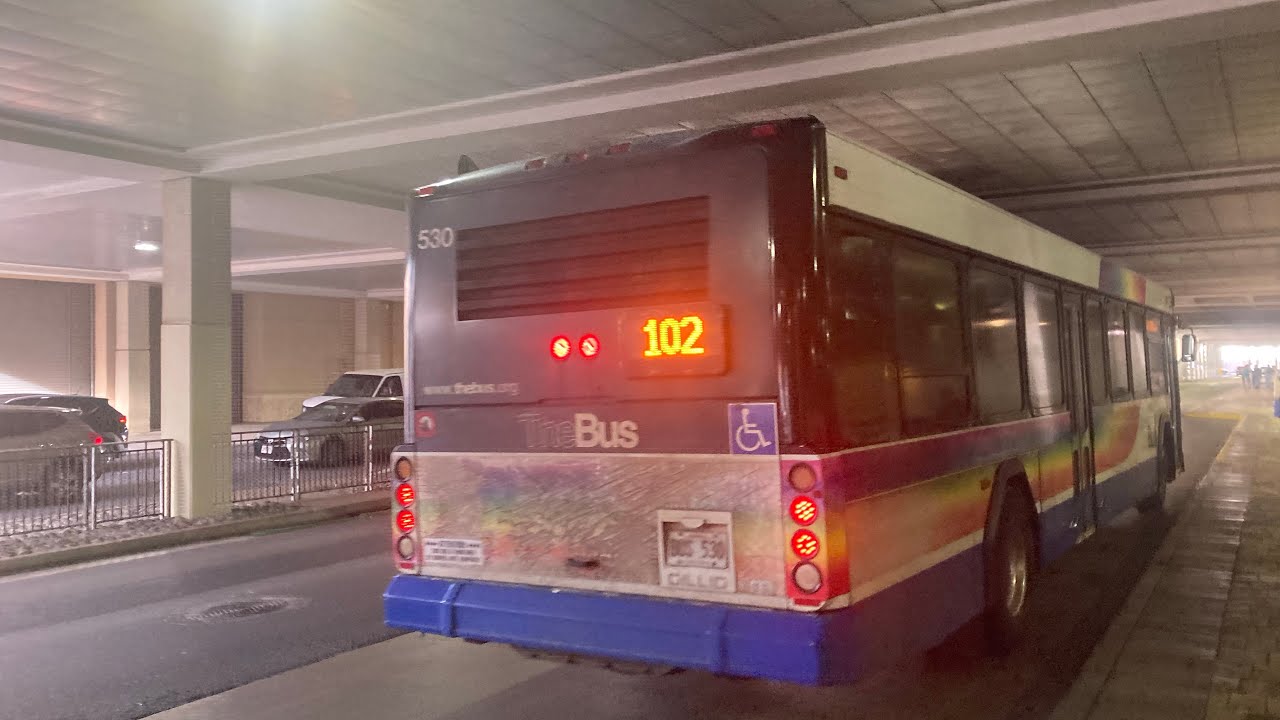 Honolulu TheBus Route 102 Makiki via Ke’eaumoku, Bus 530 - YouTube