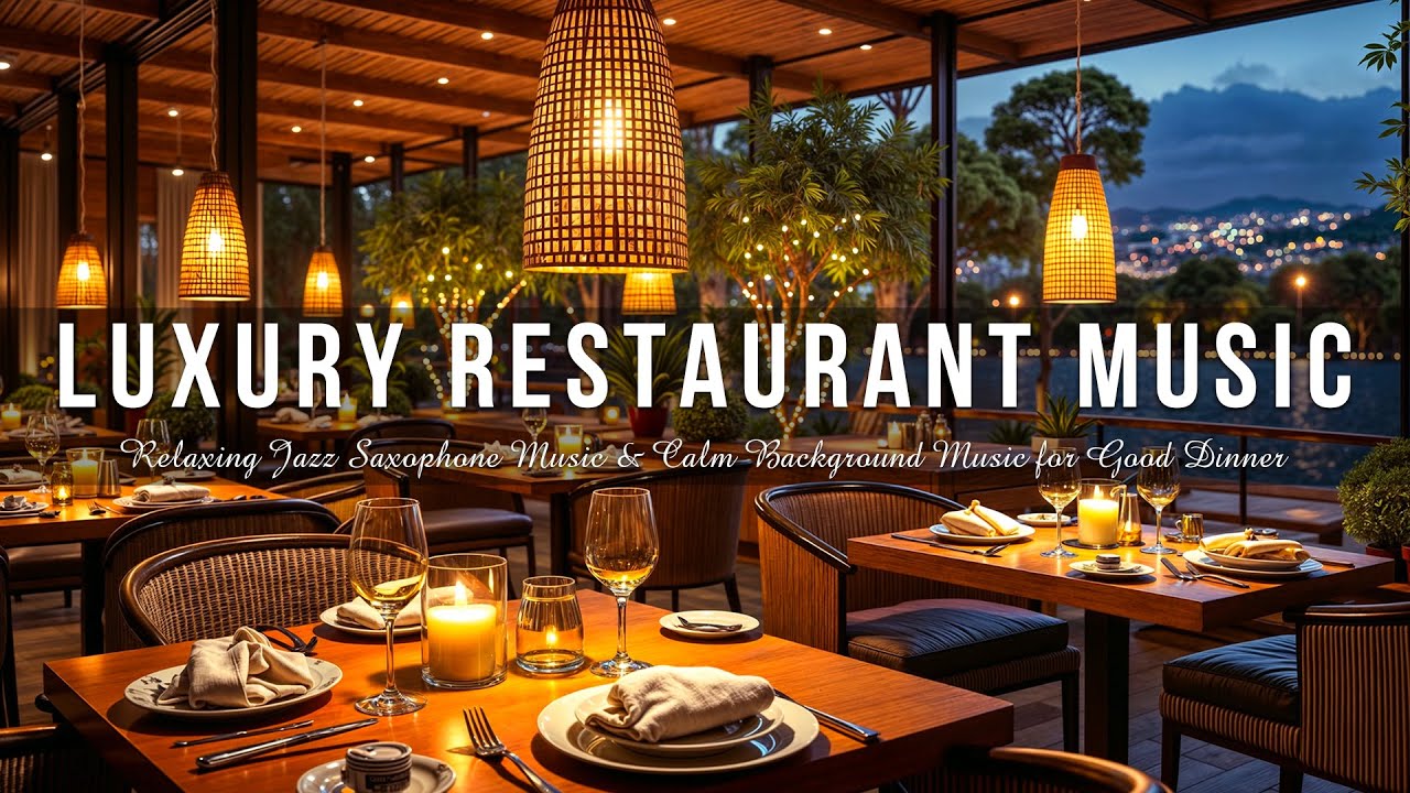 Luxury Restaurant Music - Relaxing Jazz Saxophone Music - Soft ...