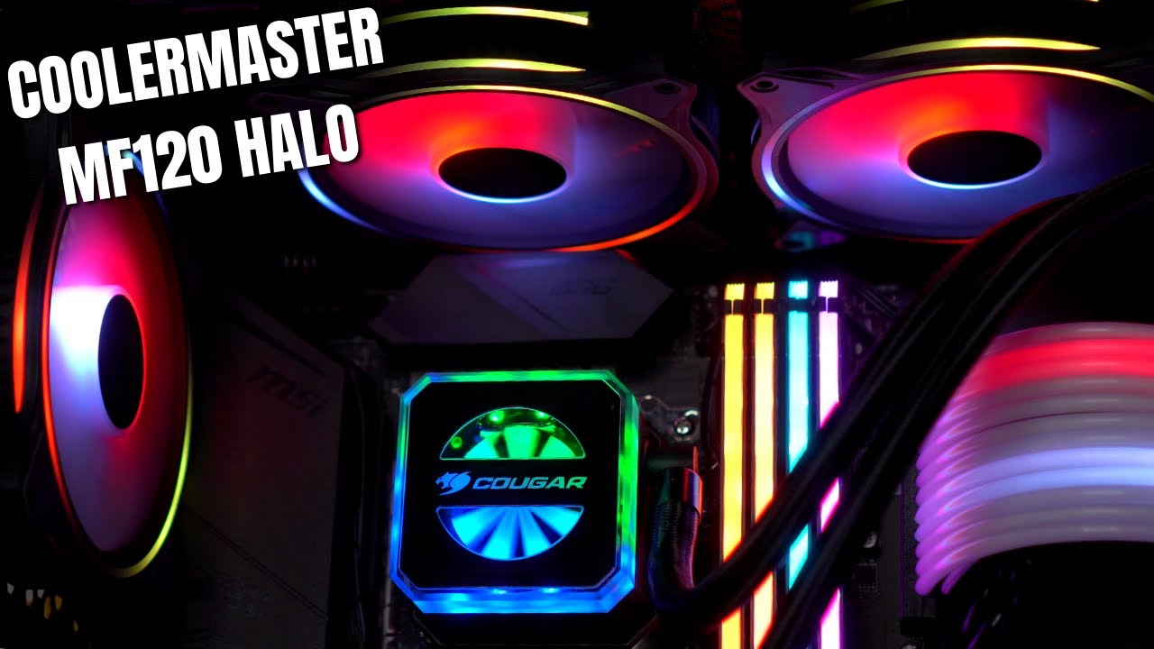 Cooler Master MF120 Halo - Unboxing + Review - YouTube