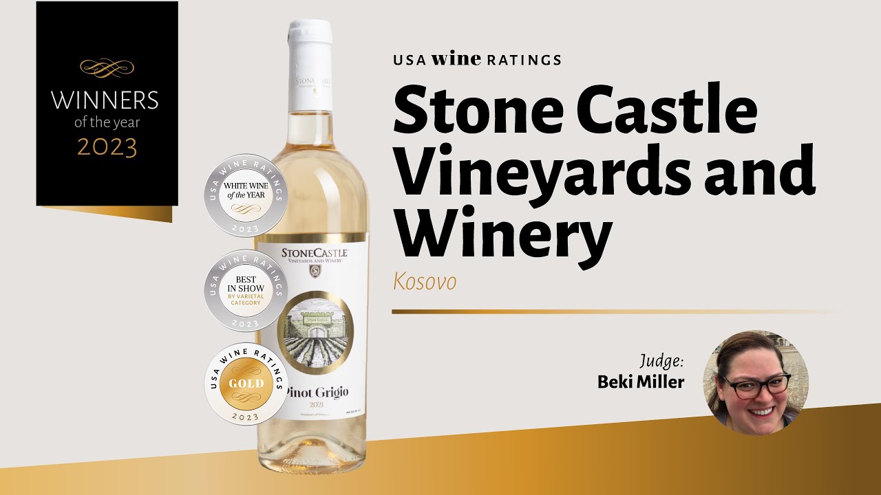 Stone Castle Vineyards and Winery | 2023 White Wine of the Year - YouTube