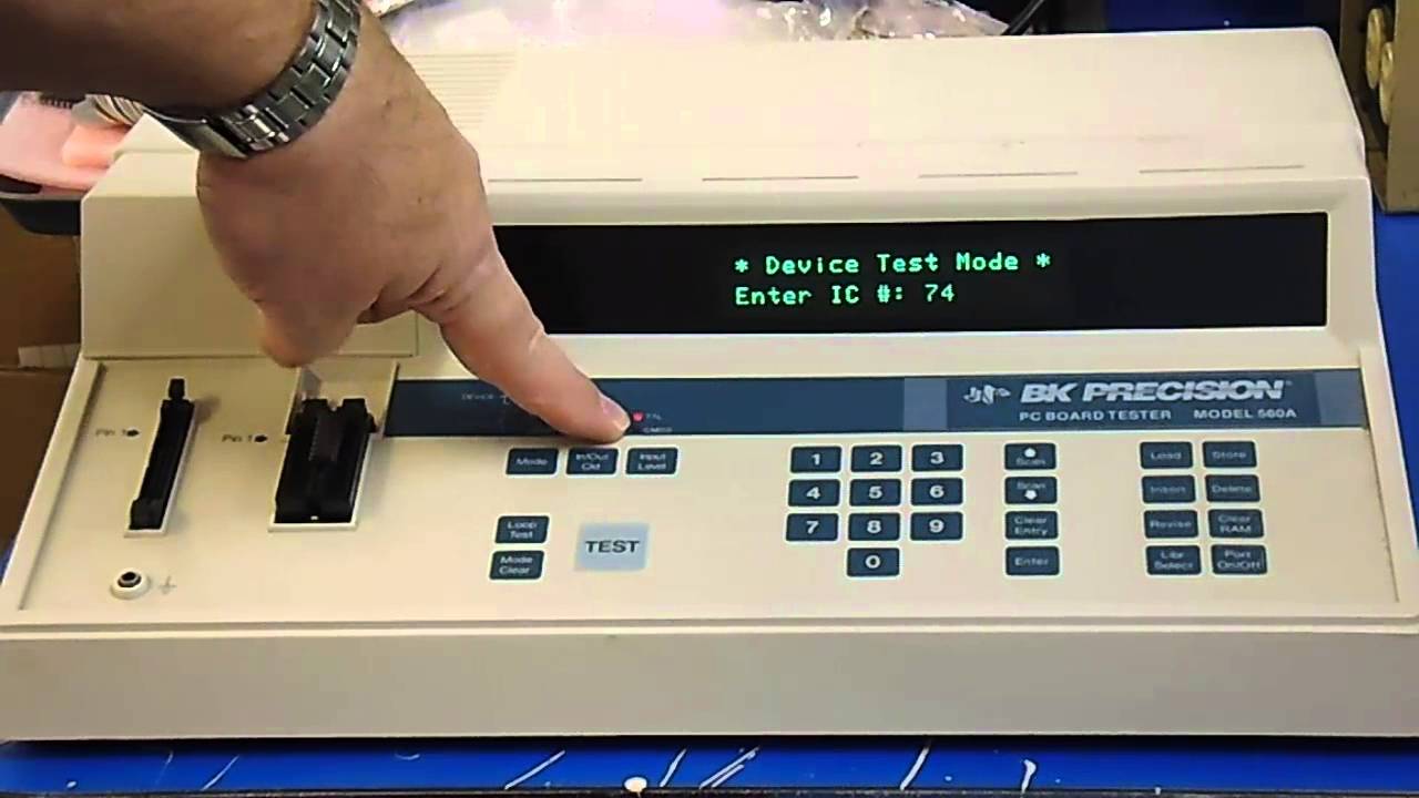 BK Precision model 560A - YouTube
