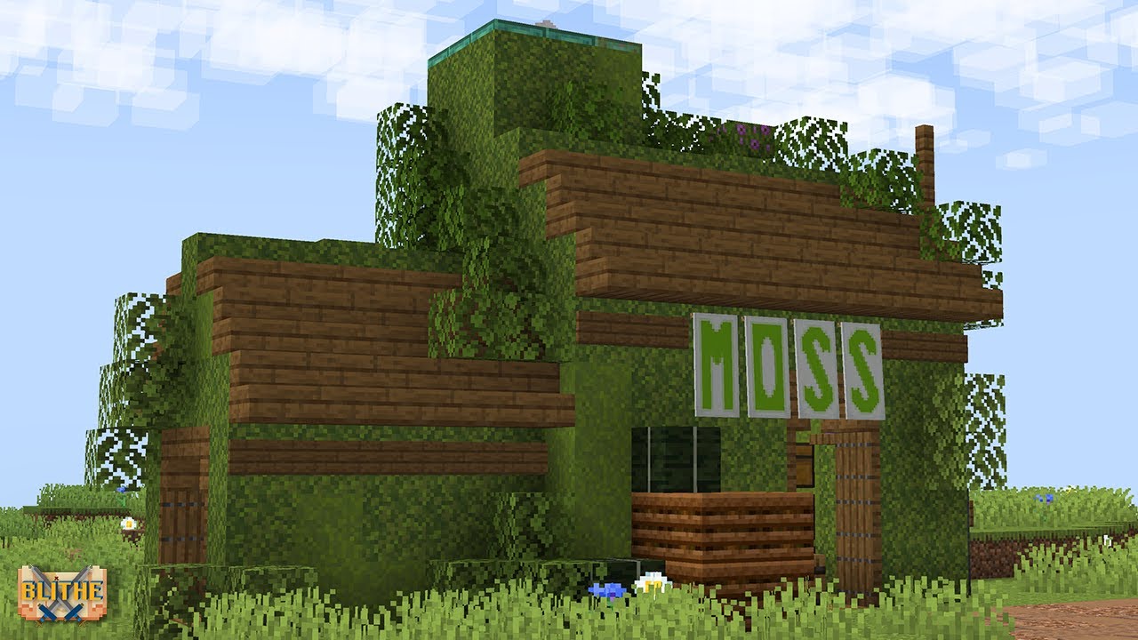 Building a Moss Shop In Blithe SMP 1.21 - YouTube