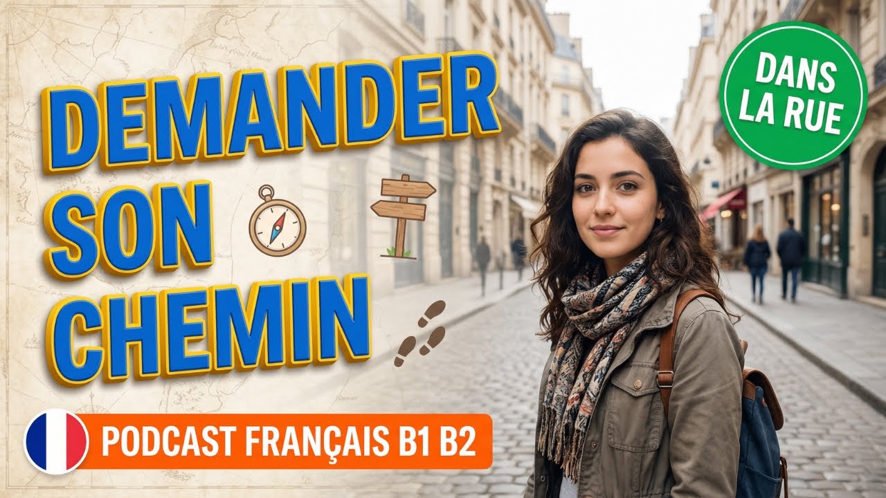 Demander sa Direction dans la Rue : Conversation Rue Facile - YouTube