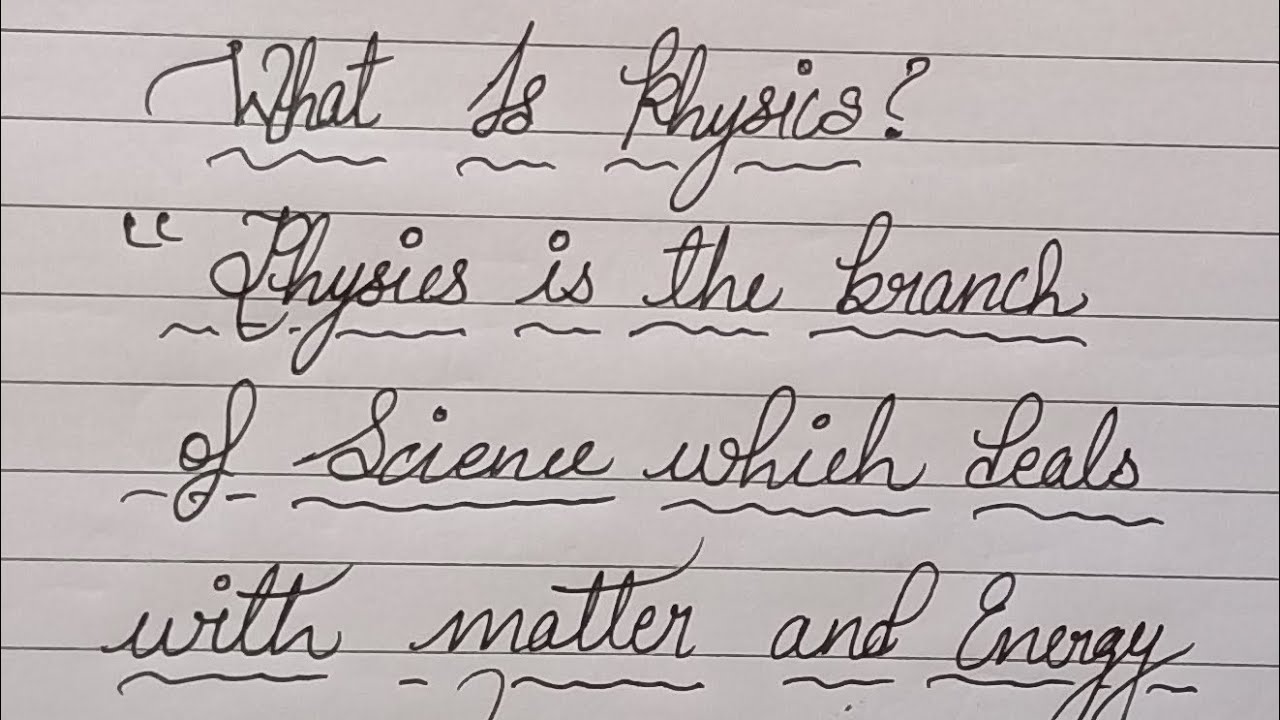 #whatisphysics #physics #writingartistry #arts#calligraphy#art#arts # ...