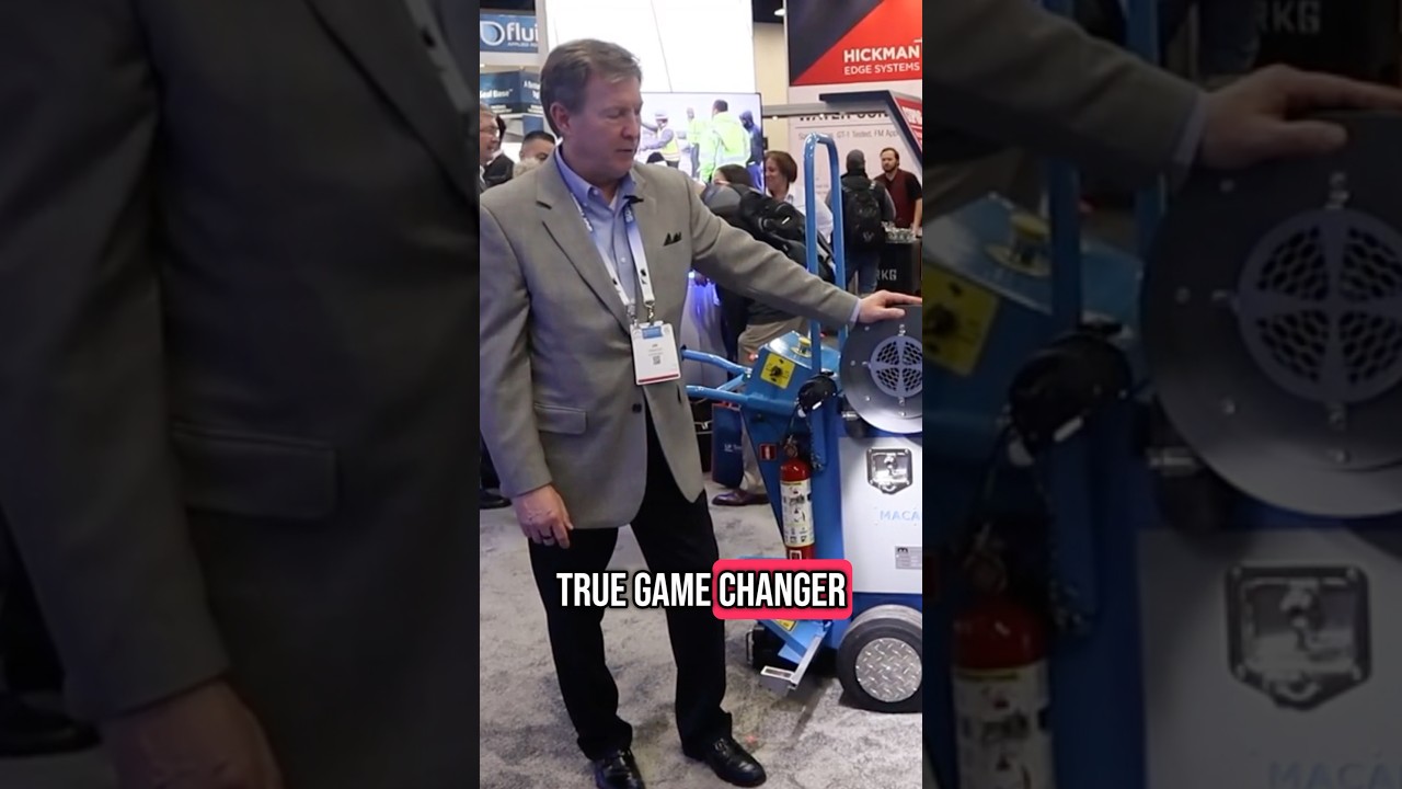 Jim Hanson from SOPREMA shows us the components of the Mini-Macaden! # ...