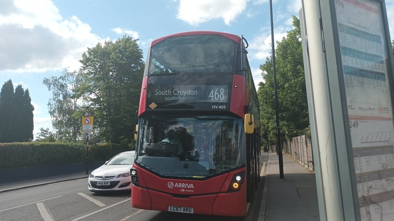 Journey on Arriva London Bus Route 468: Between West & Upper Norwood ...