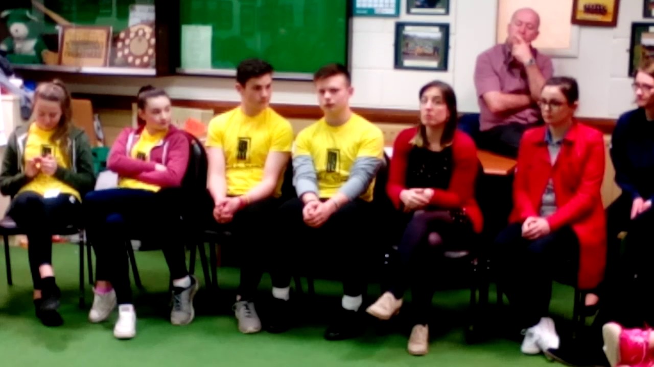 Coachford Foróige Presentation to Cork Simon - YouTube