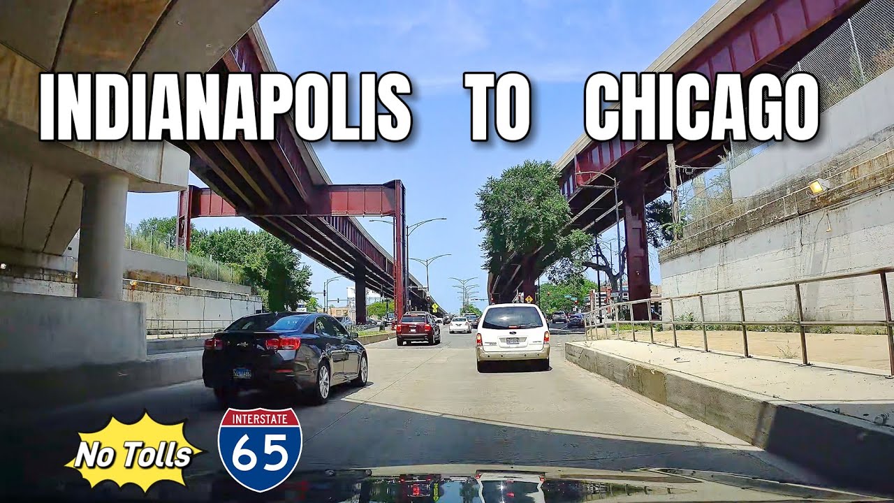 Downtown Indianapolis to Downtown Chicago , A real time Road Trip ...