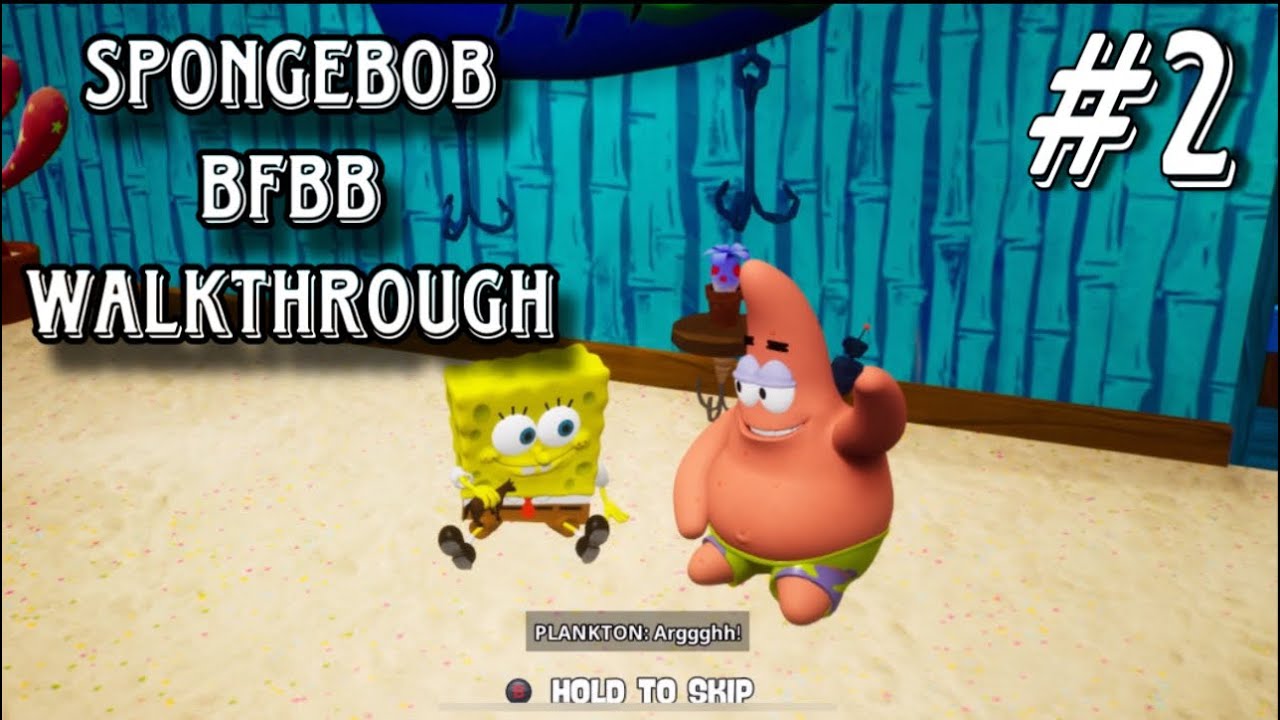 Fighting the jellyfish king | Spongebob bfbb walkthrough - YouTube