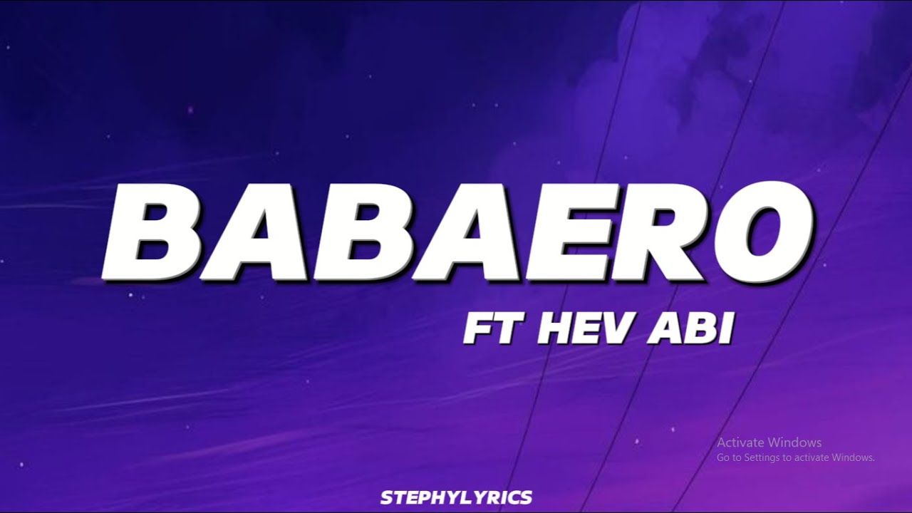 gins&melodies - BABAERO ft. Hev Abi - YouTube Music