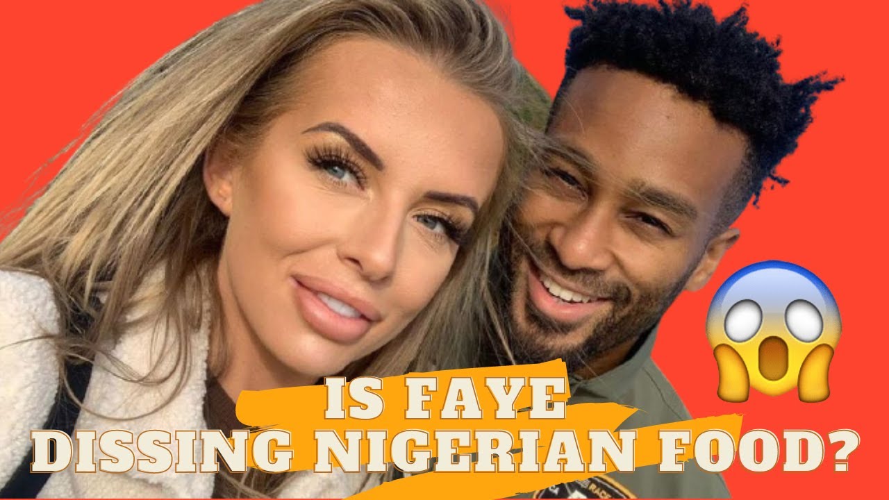 Faye makes Nigerian food comment & gets dragged! - YouTube