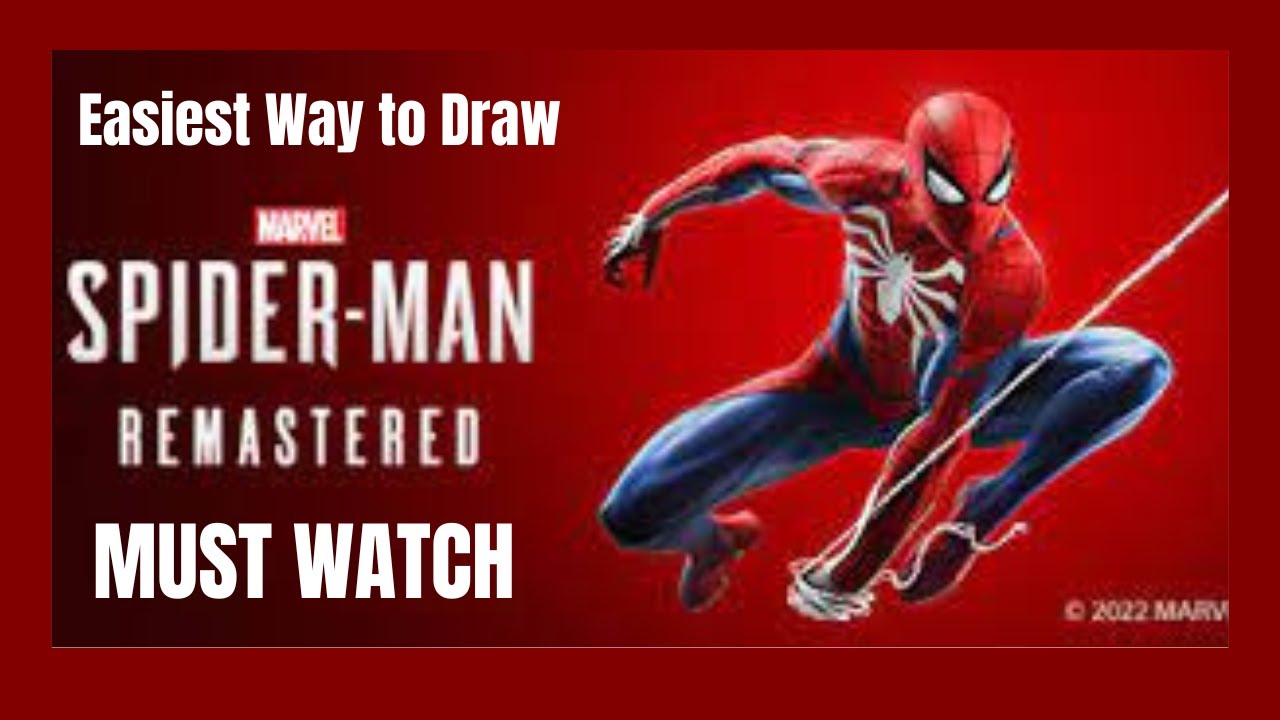 How to Draw Spider Man Step by Step (Easiest way to draw and colour ...