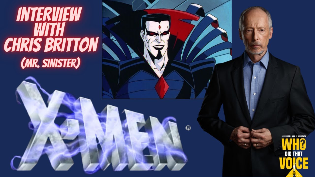 Interview with Chris Britton (Mr. Sinister) from X-Men: The Animated ...