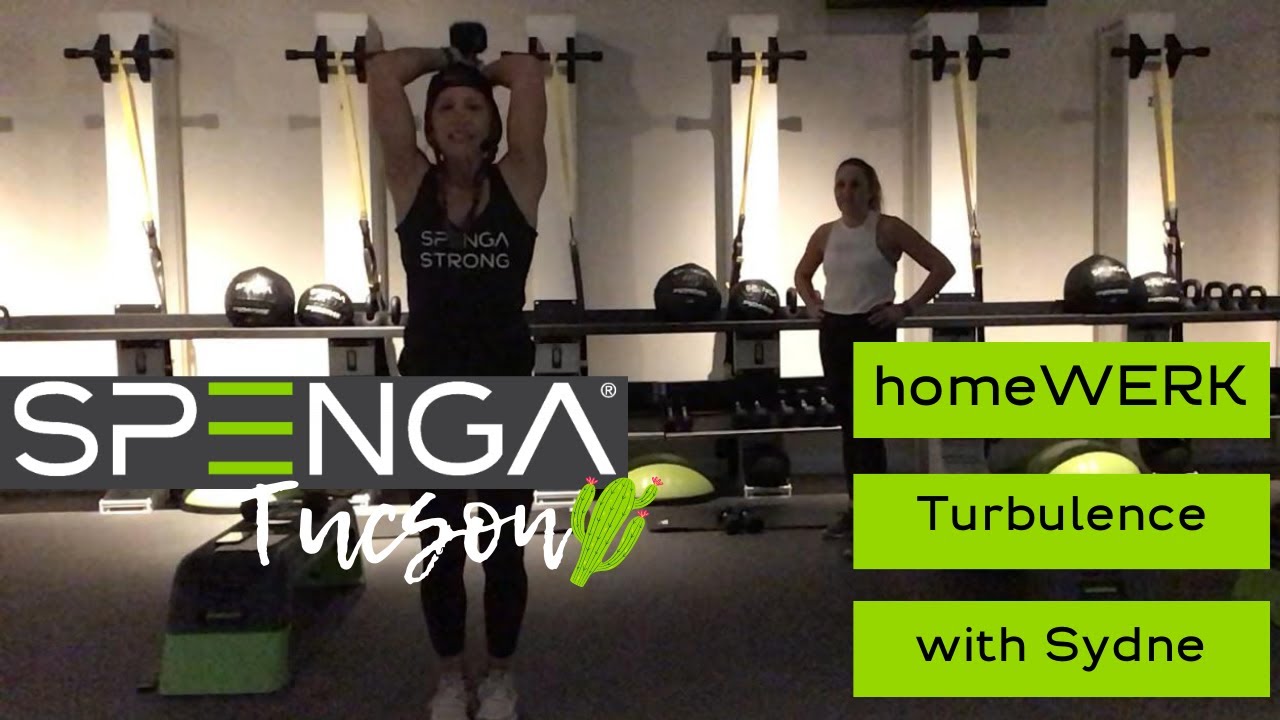 TUCSON Spenga HomeWERK - Turbulence Strength with Sydne - YouTube