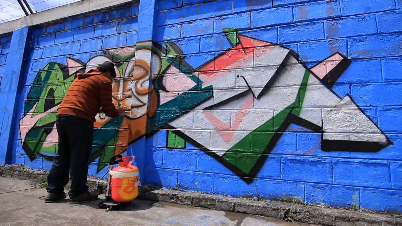 Sergio Chango (EXPRESARTE Reportaje Graffiti) - YouTube