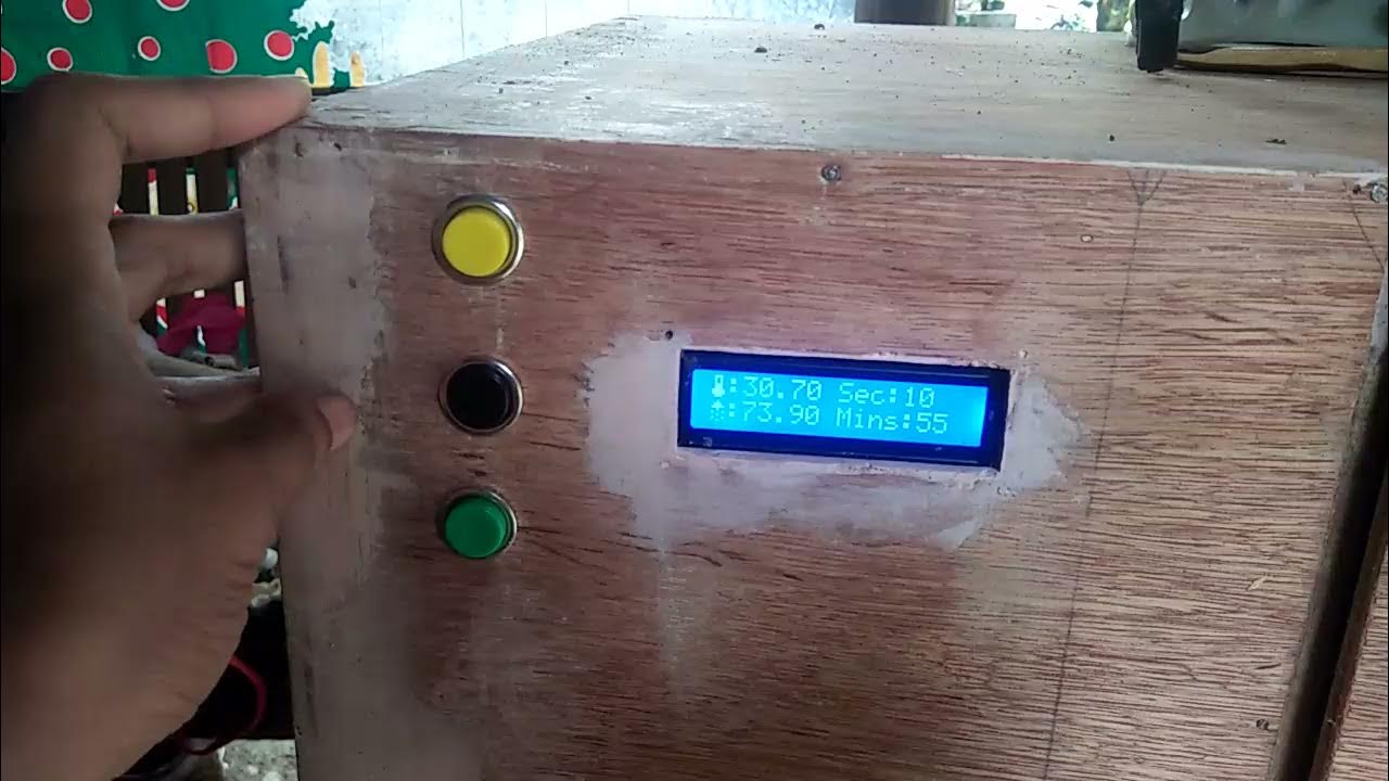 Arduino Egg Incubator (16x2) lcd - YouTube