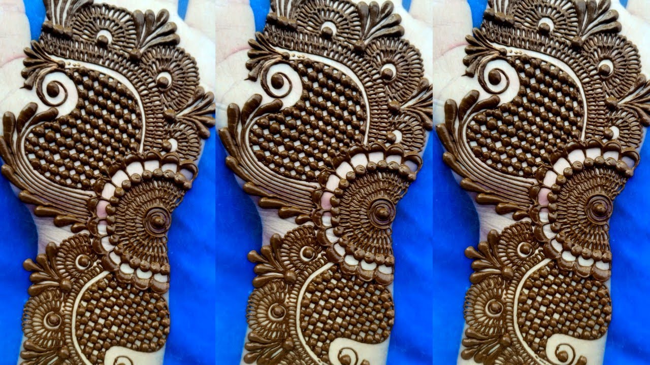 New Trending Mehndi Design 2024//Latest Mehndi Laga//How To Make ...