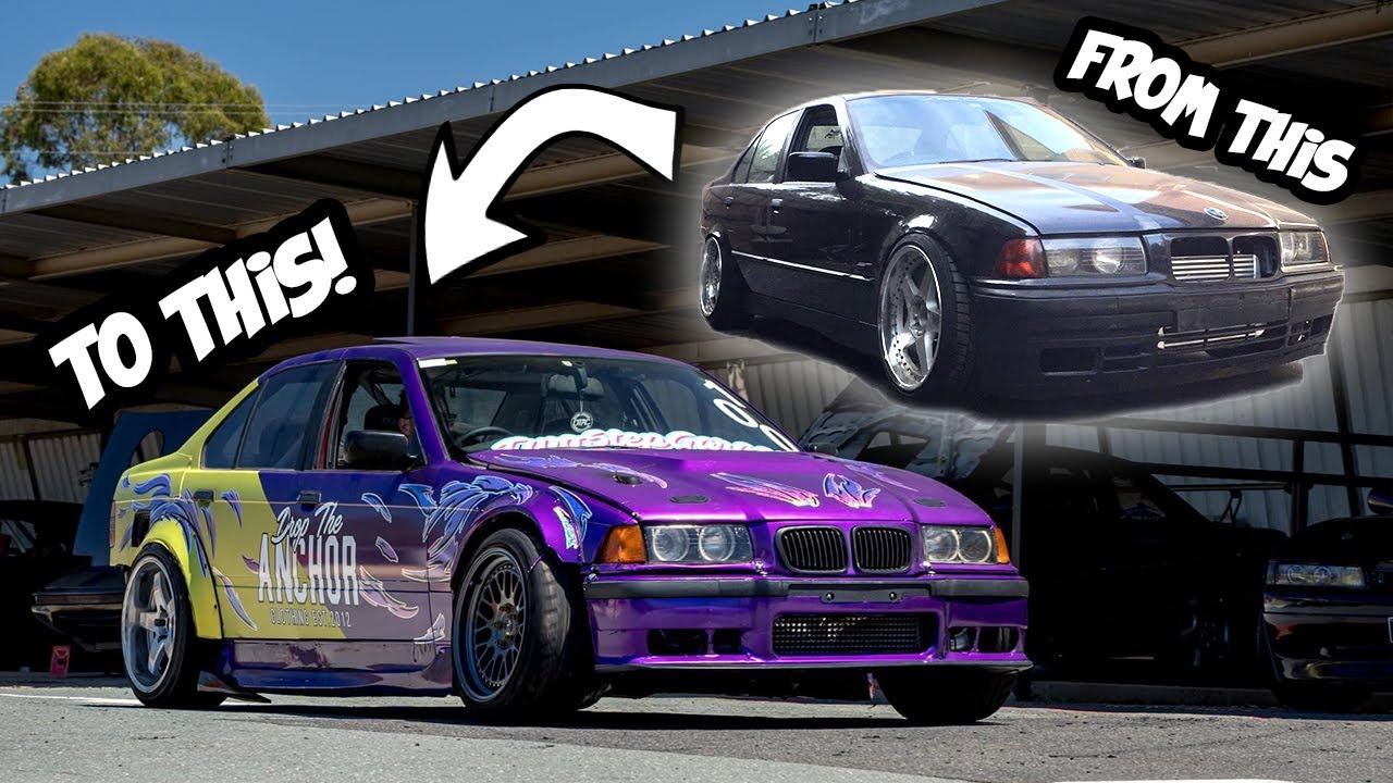 E36 build START TO FINISH | M40 turbo to m50b30 turbo - YouTube