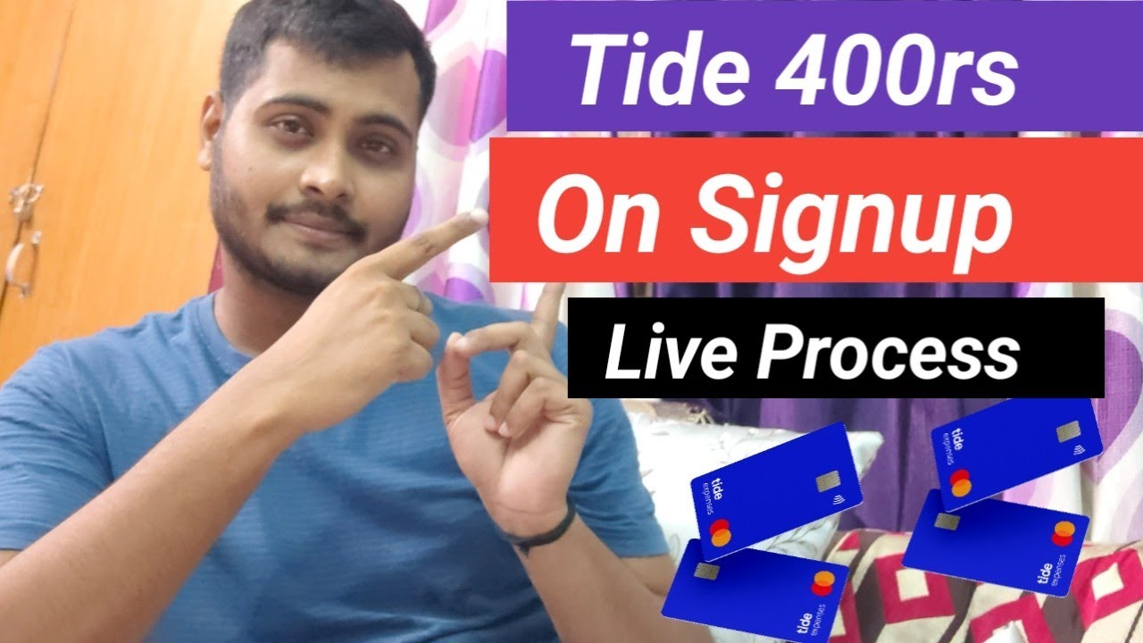 Tide Free 400rs Joining Offer,Tide Business account free debit card ...