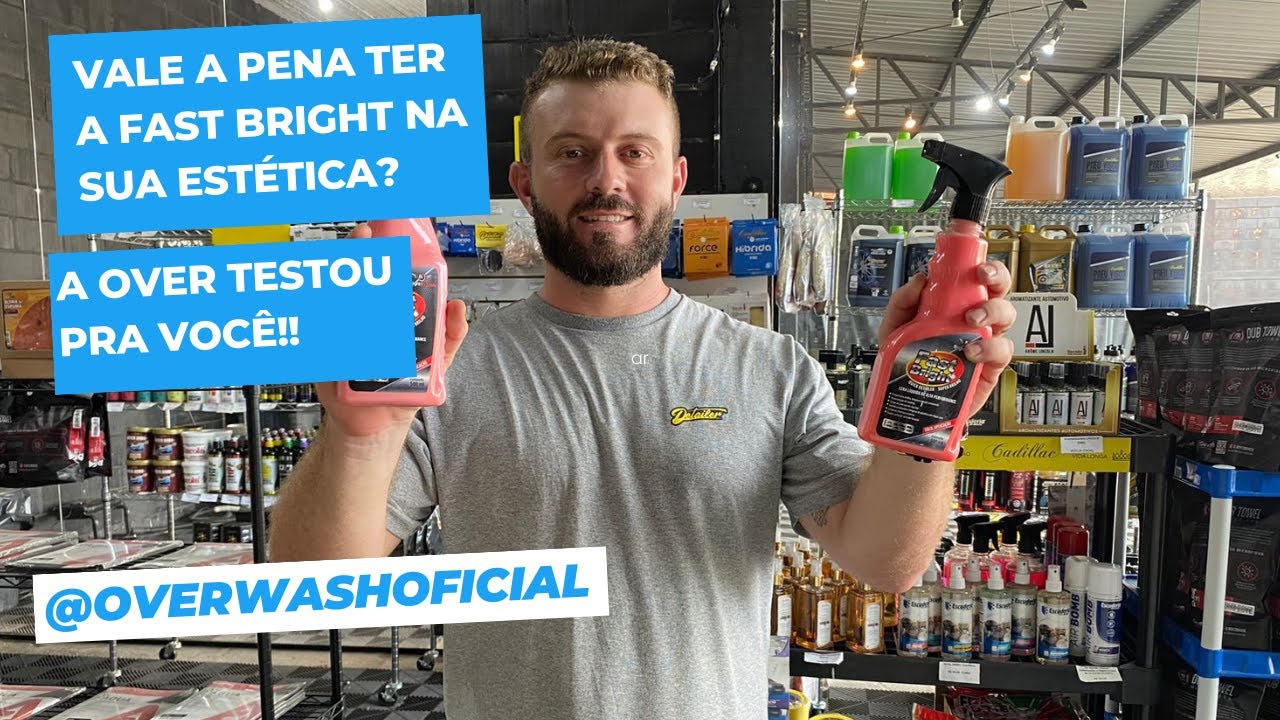 Fast Bright da Brigth Polish| Solução do seu lava rápido! - YouTube