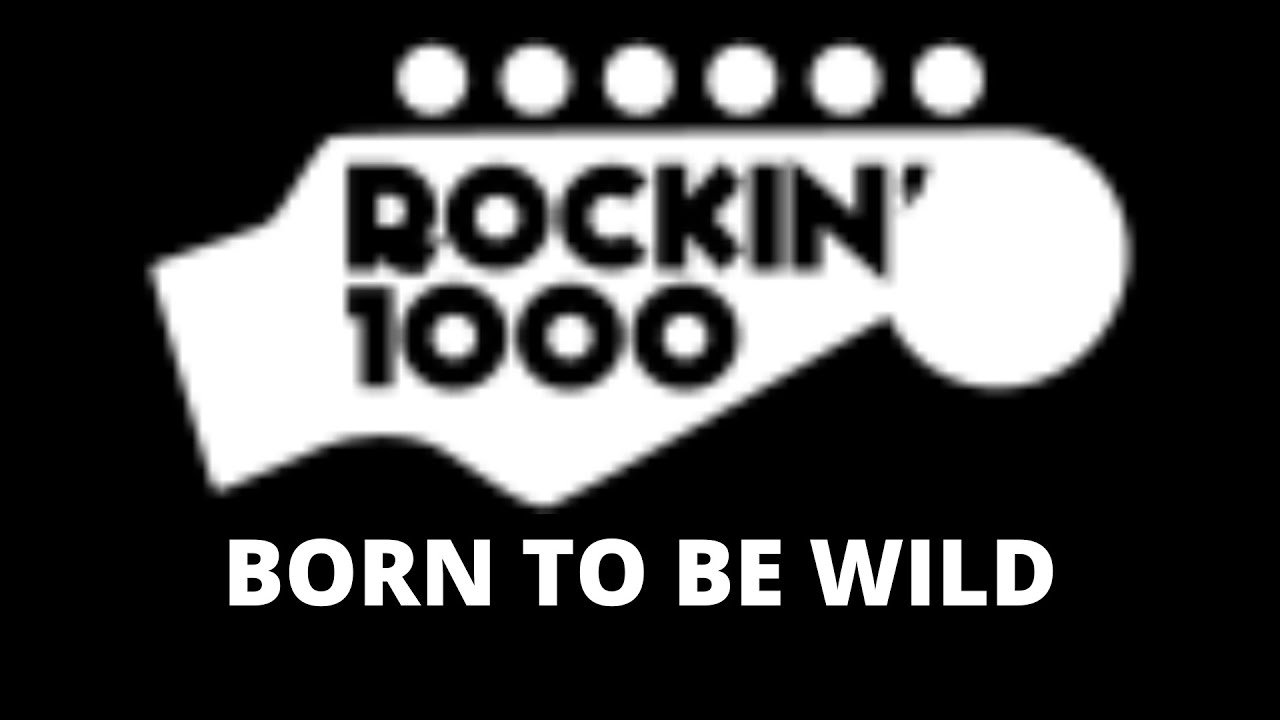 Alex Chiara | Rockin 1000 - Born to be wild - YouTube