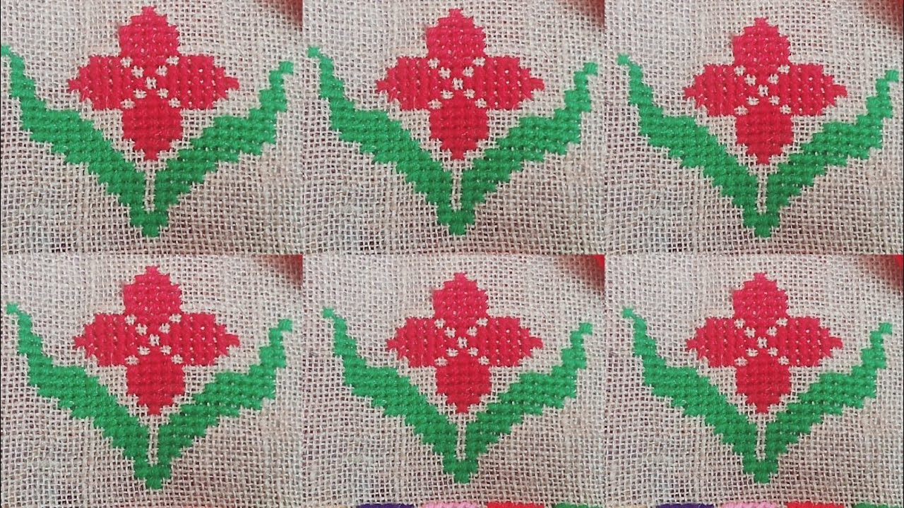 Ason selai design | easy and beautiful ason selai flower design ...