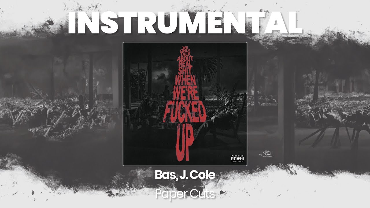 INSTRUMENTAL BEAT : Paper Cuts - Bas, J. Cole (HQ) - YouTube