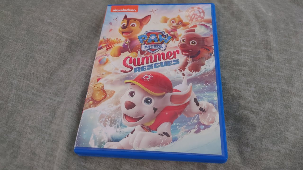 PAW PATROL - Summer Rescues DVD Overview! - YouTube