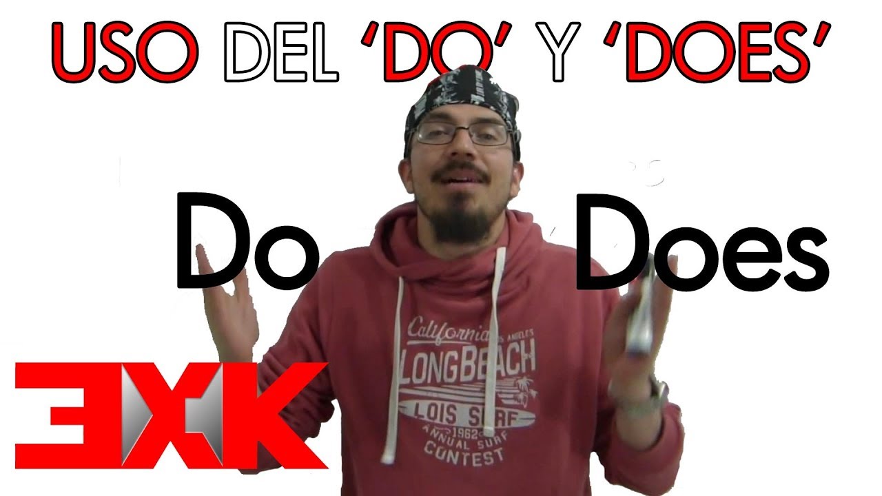 Do y Does en inglés como auxiliar en preguntas - YouTube