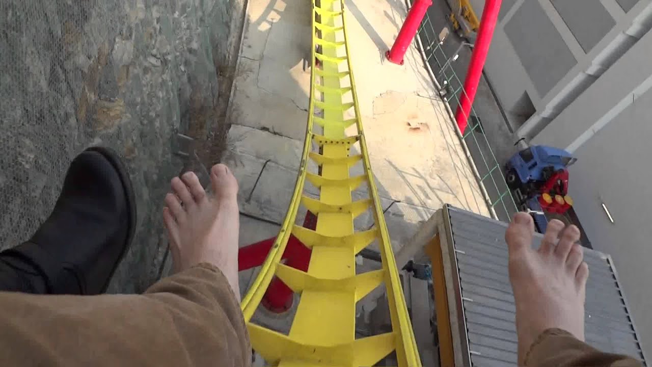 Hair Raiser Roller Coaster Hong Kong at Ocean Park - YouTube