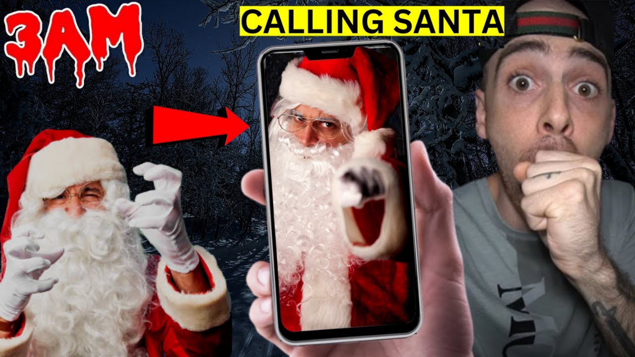 DO NOT CALL SANTA CLAUS ON CHRISTMAS DAY AT 3AM! *GONE WRONG* SANTA ...