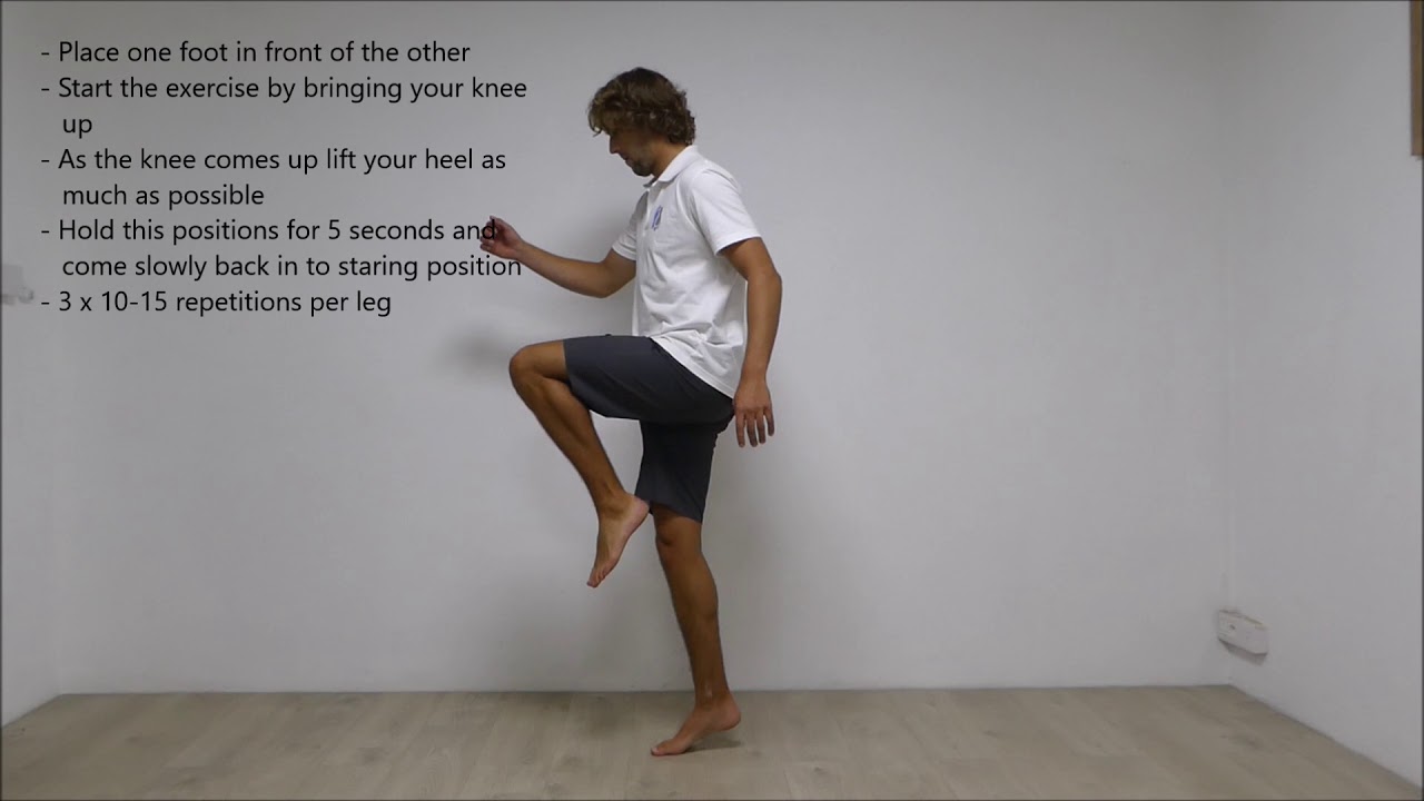 SINGLE LEG DRIVE TO TOES - YouTube
